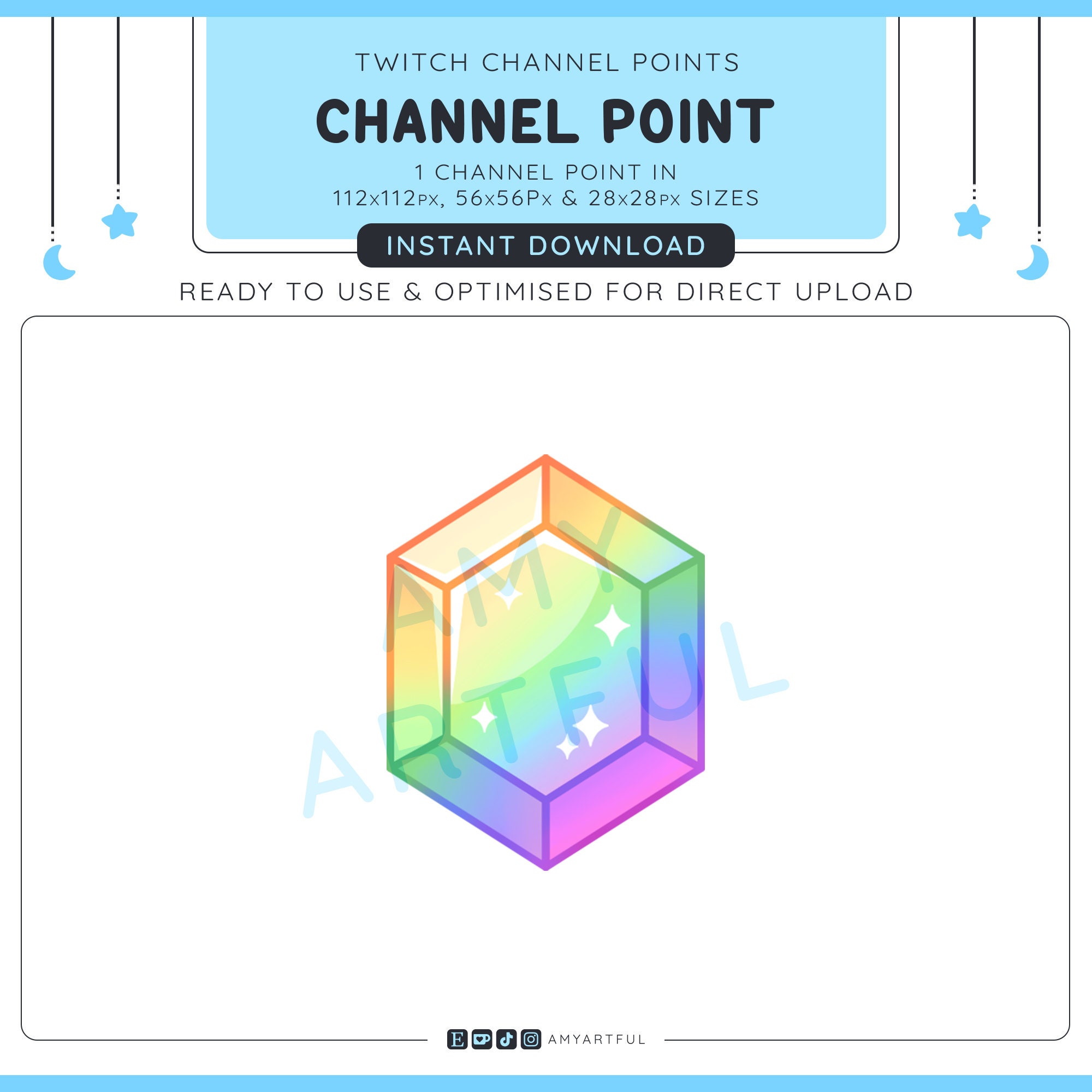 Twitch Channel Point / Emote / Emojis / Flair / Channel Art Pngs Pastel ...