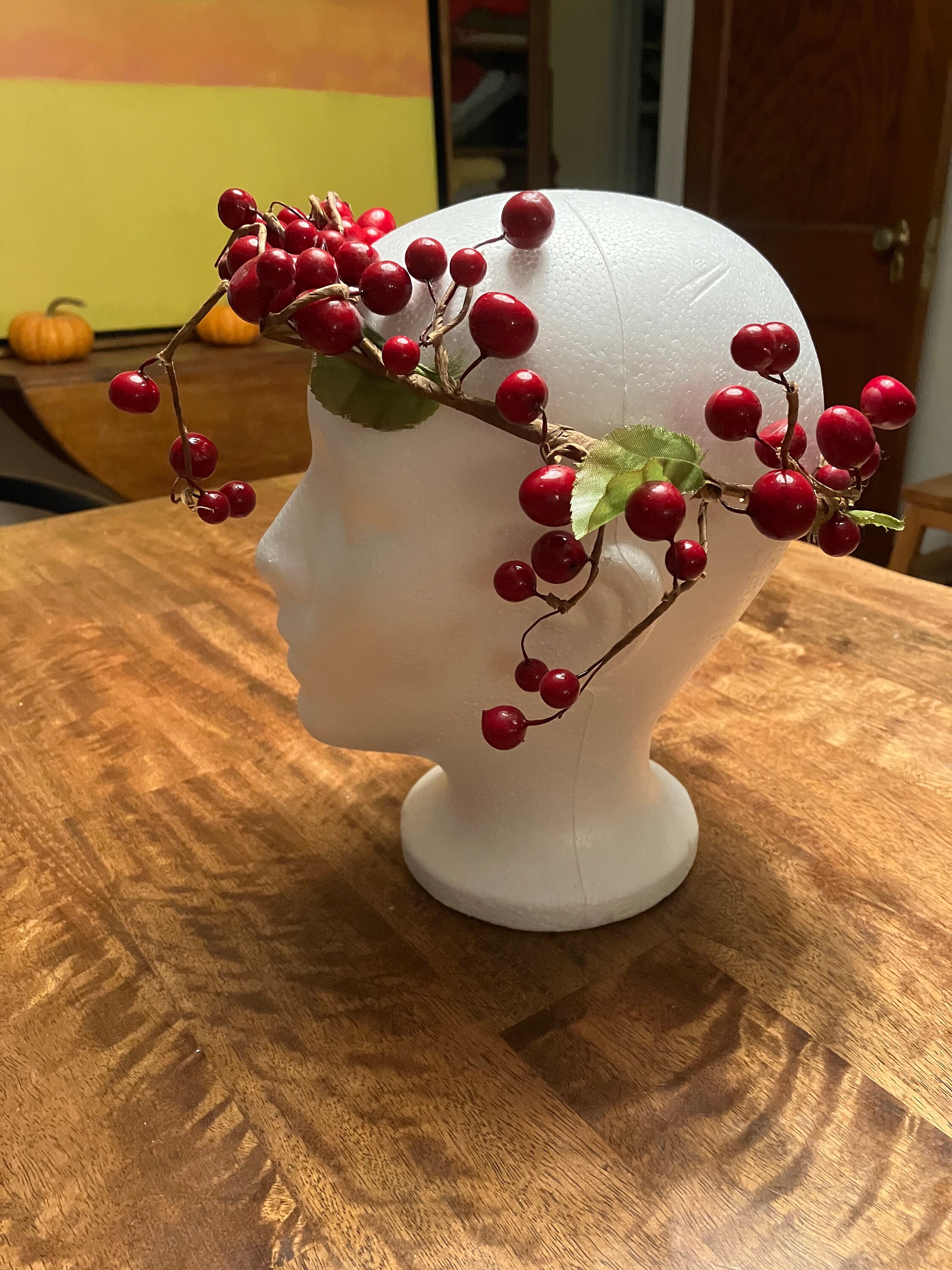 Bacchus Headpiece Crown Garland - Etsy