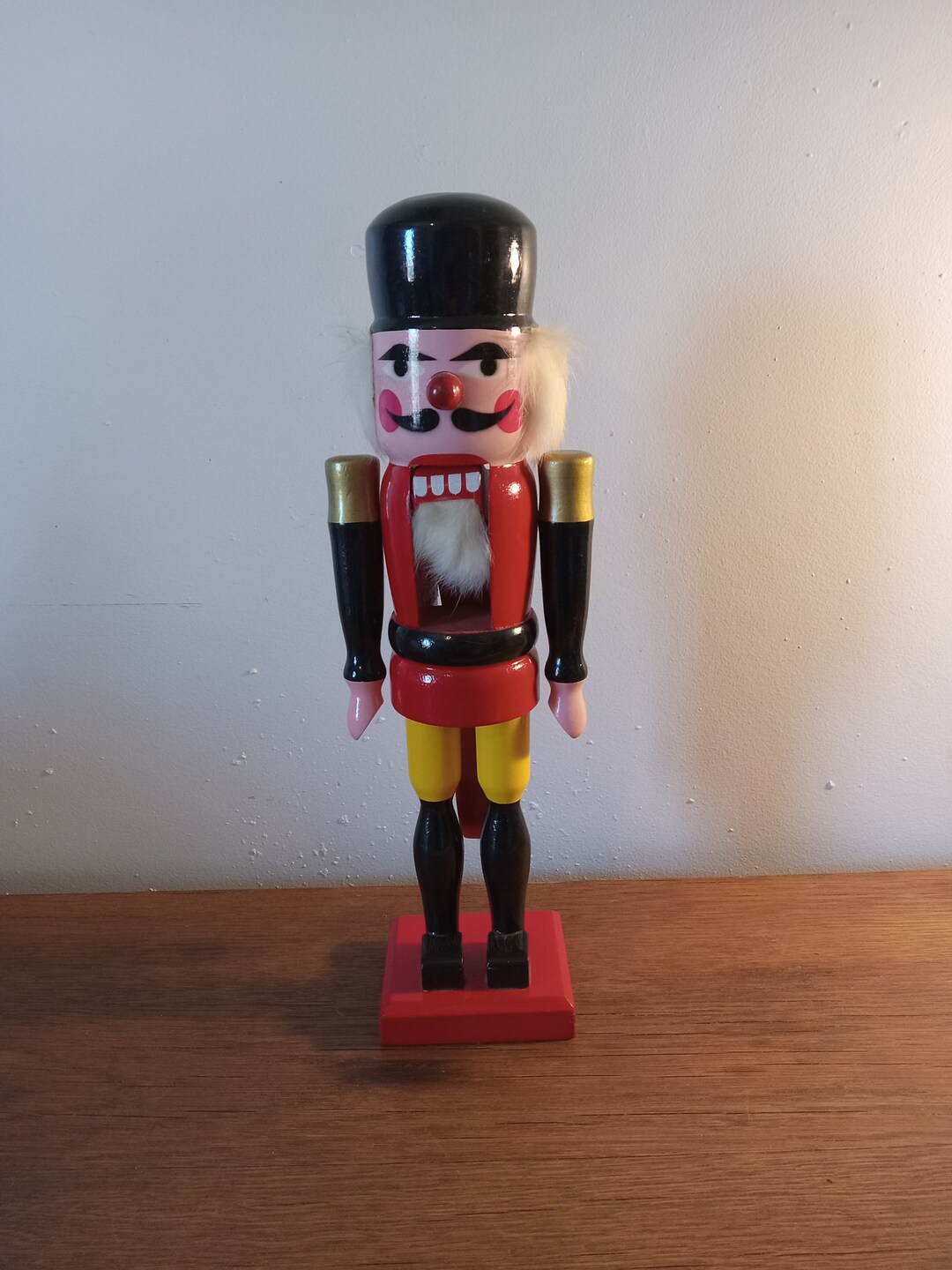 Vintage 13 Inch Traditional Nutcracker Soldier Moveable Arms - Etsy