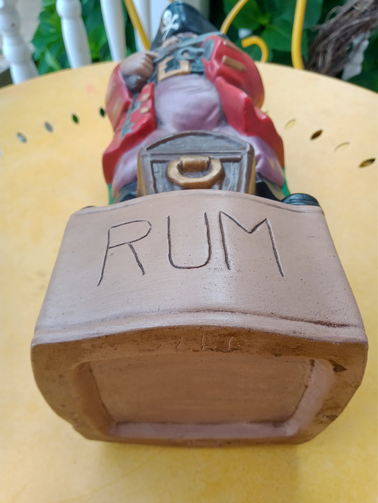 Vintage Handmade Ceramic Pirate Rum Decanter Alberta Moldings - Etsy