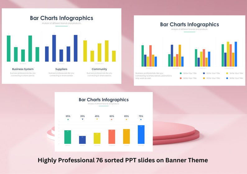 48 Highly Sorted Bar Graph PPT Editable Templates | Bar Graph Theme ...