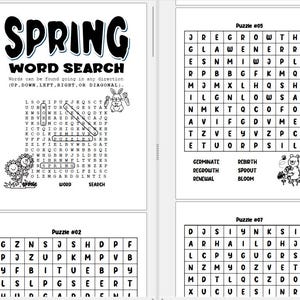 500+ Pages of Word Search Fun: From Animals to Unicorns & Beyond - Etsy