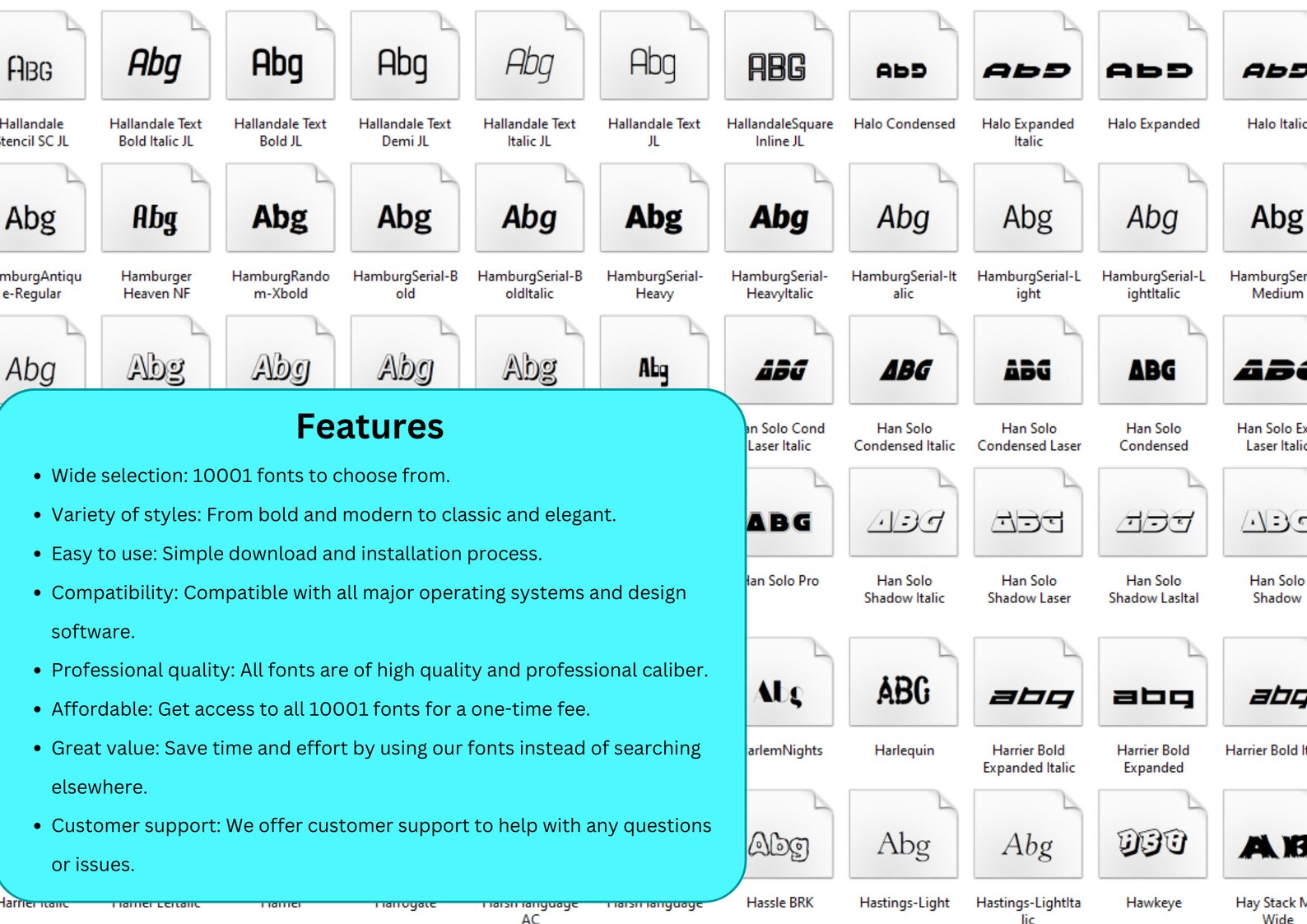 10001 Best Collection of Ultimate Font Bundles | Commercial Use ...