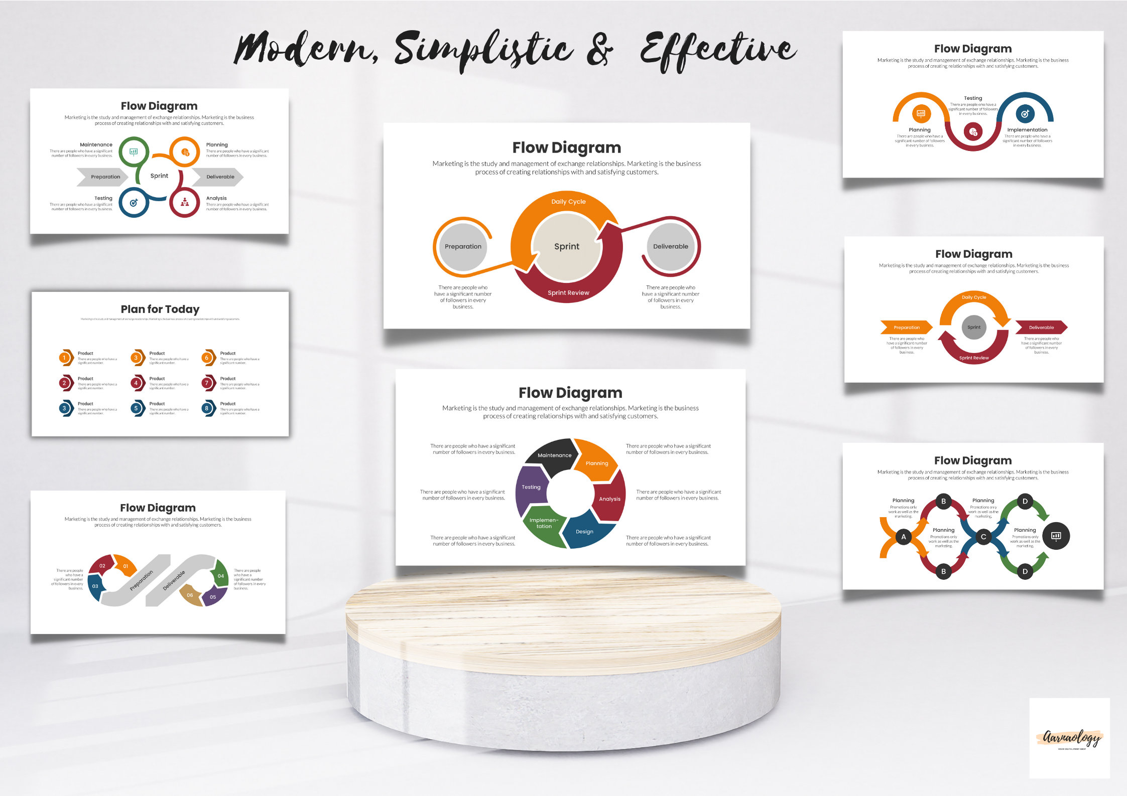20 Editable Highly Sorted Flow PPT Slides Template | Flow Theme | 20 ...