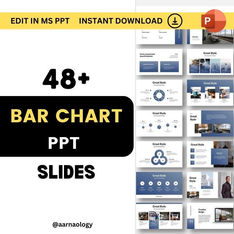 48 Highly Sorted Bar Graph PPT Editable Templates | Bar Graph Theme ...