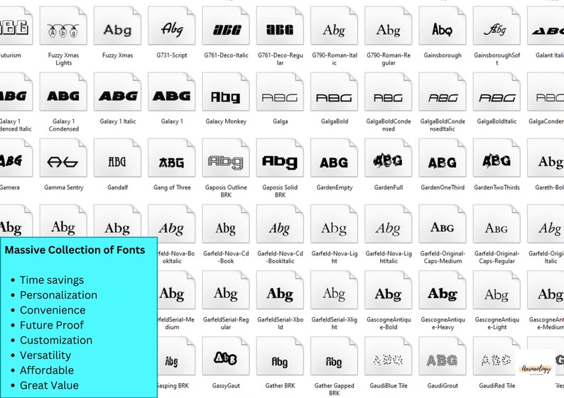 10001 Best Collection of Ultimate Font Bundles | Commercial Use ...
