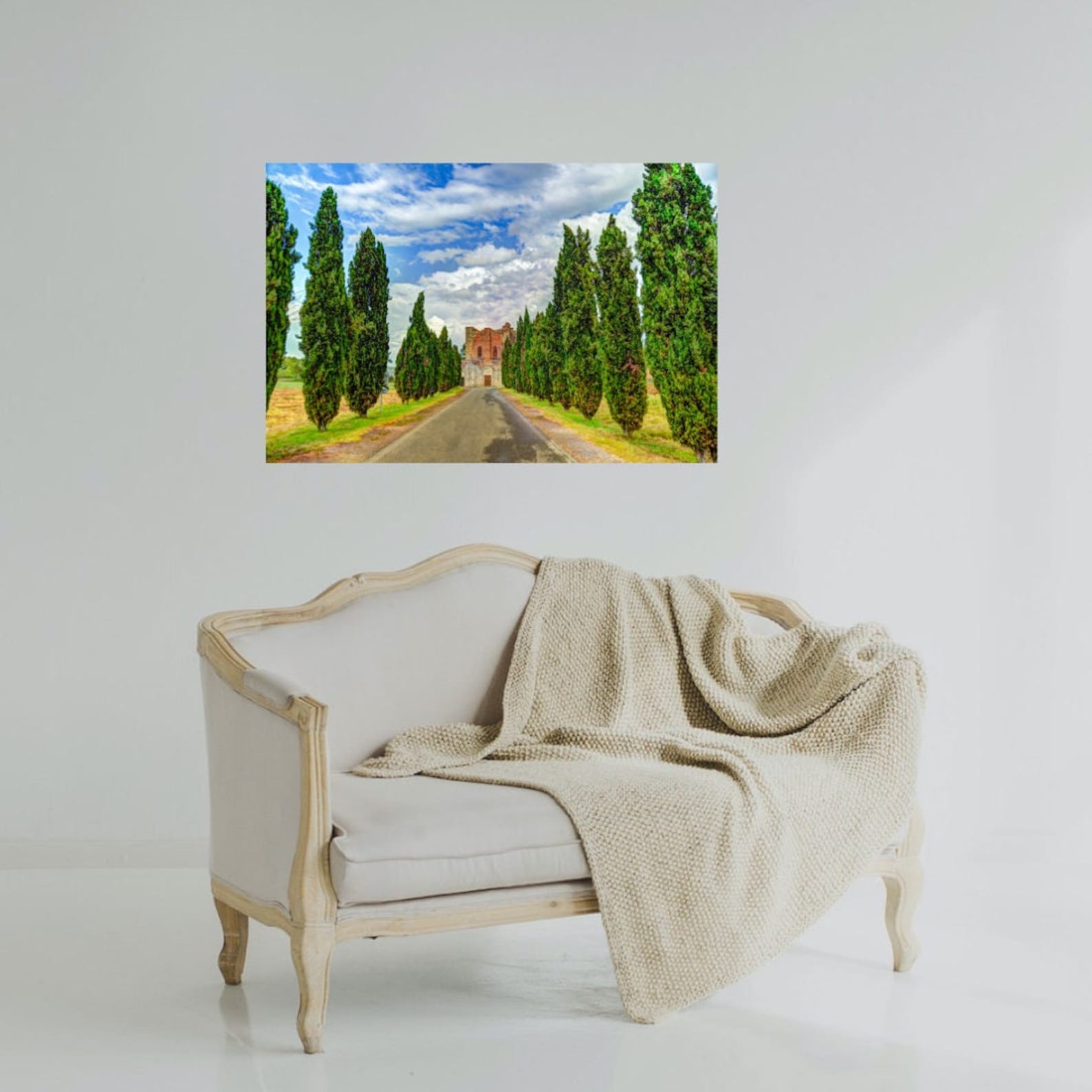 Italian Homestead Canvas Print Wall Decor, Canvas Art Home Decor Canvas ...