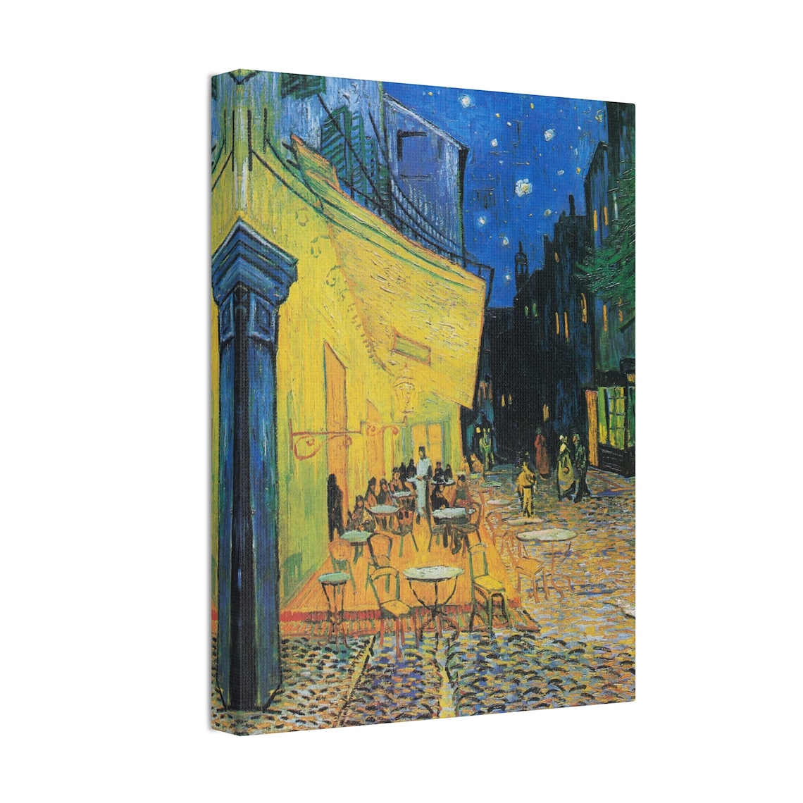 Café Terrace at Night, Vincent Van Gogh Canvas Wall Art Vintage Art ...