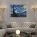 The Starry Night, Vincent Van Gogh, Dutch, Post-impressionist Painting ...