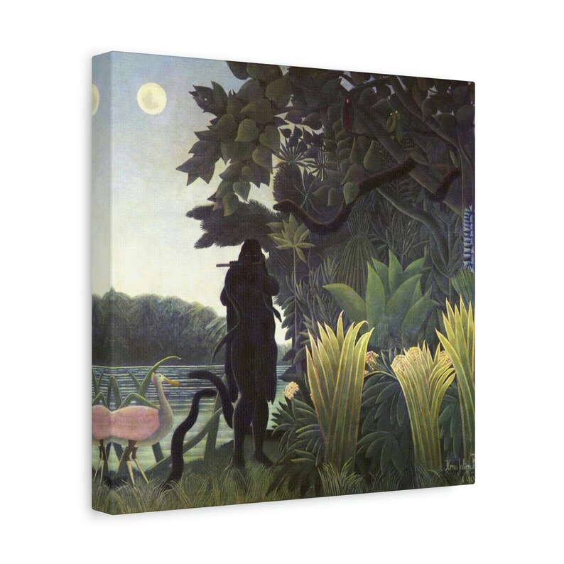 Rousseau Canvas Print Wall Decor, Vintage Canvas Art Home Decor Canvas ...