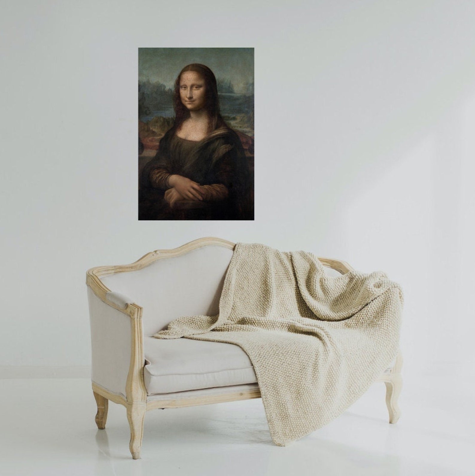 The Mona Lisa Leonardo Da Vinci Italian Painter - Etsy