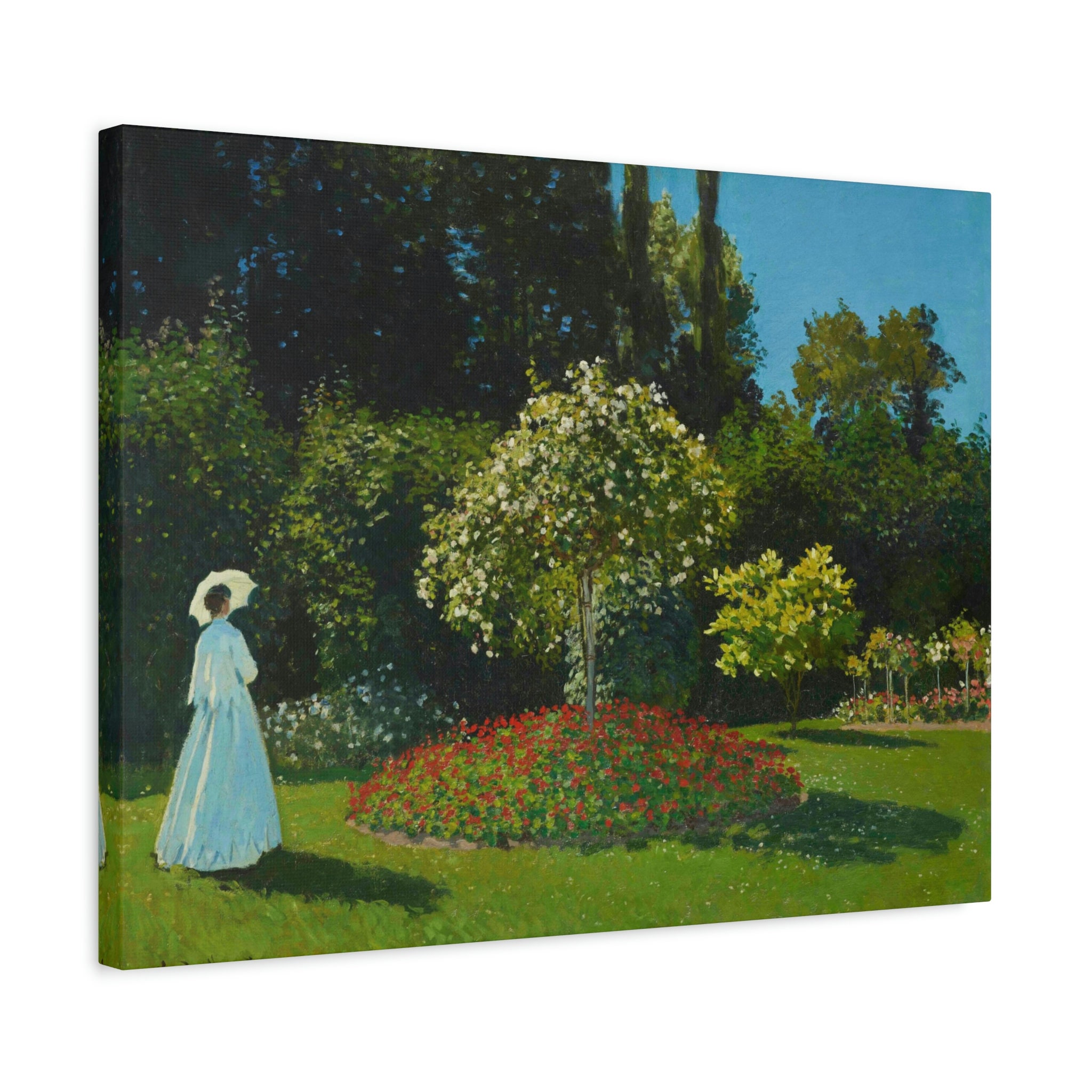 Lady in the Garden, Claude Monet, Franch Impressionist, Masterpiece ...