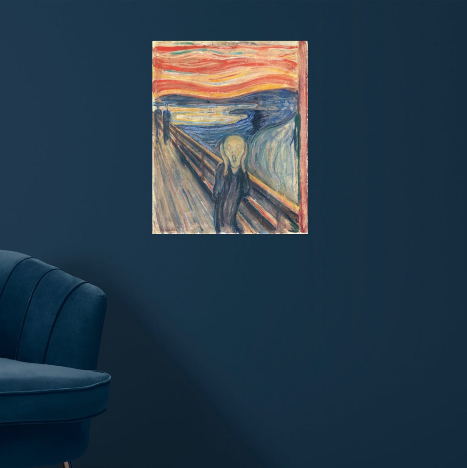 The Scream, Edvard Munch, Norwegian Artist, Masterpiece, Vintage Art ...