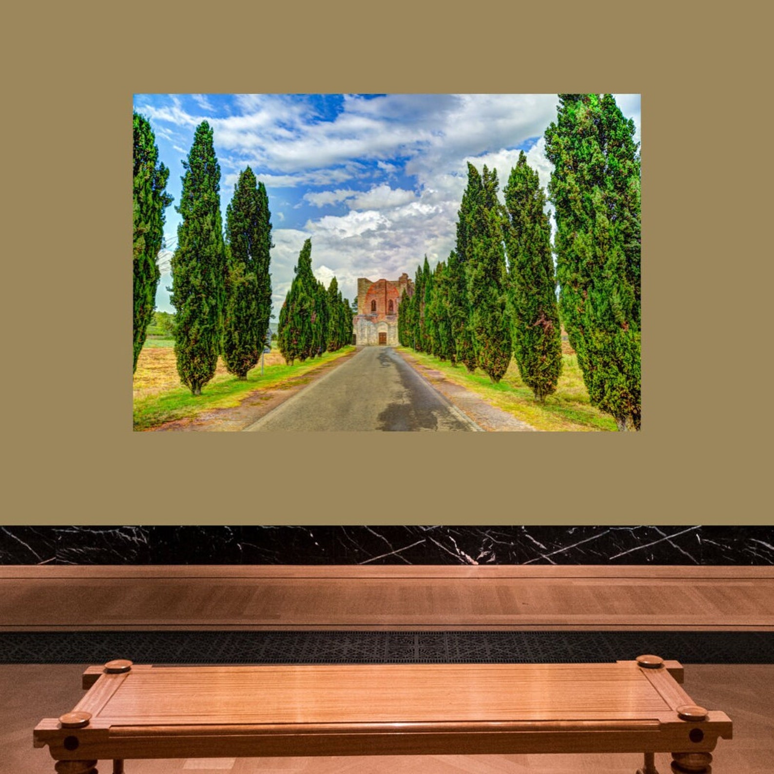 Italian Homestead Canvas Print Wall Decor, Canvas Art Home Decor Canvas ...