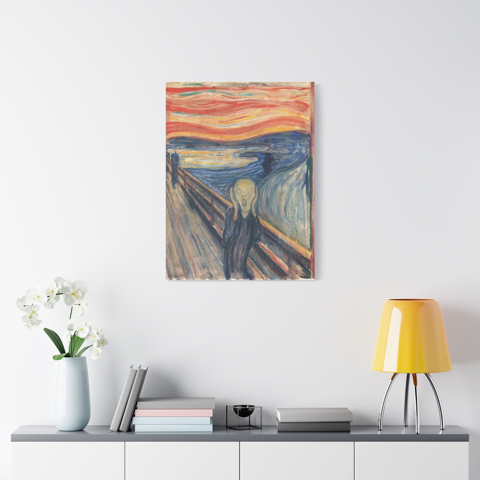 The Scream, Edvard Munch, Norwegian Artist, Masterpiece, Vintage Art ...