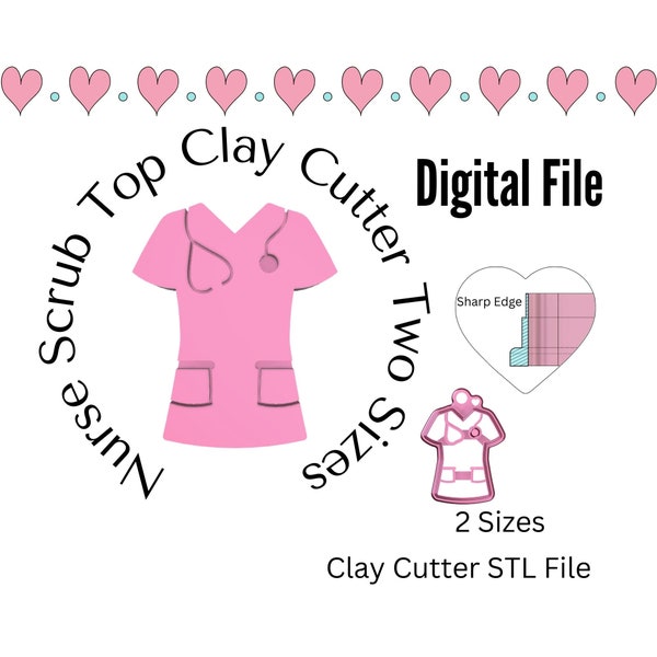 Medical Scrub Top - Etsy