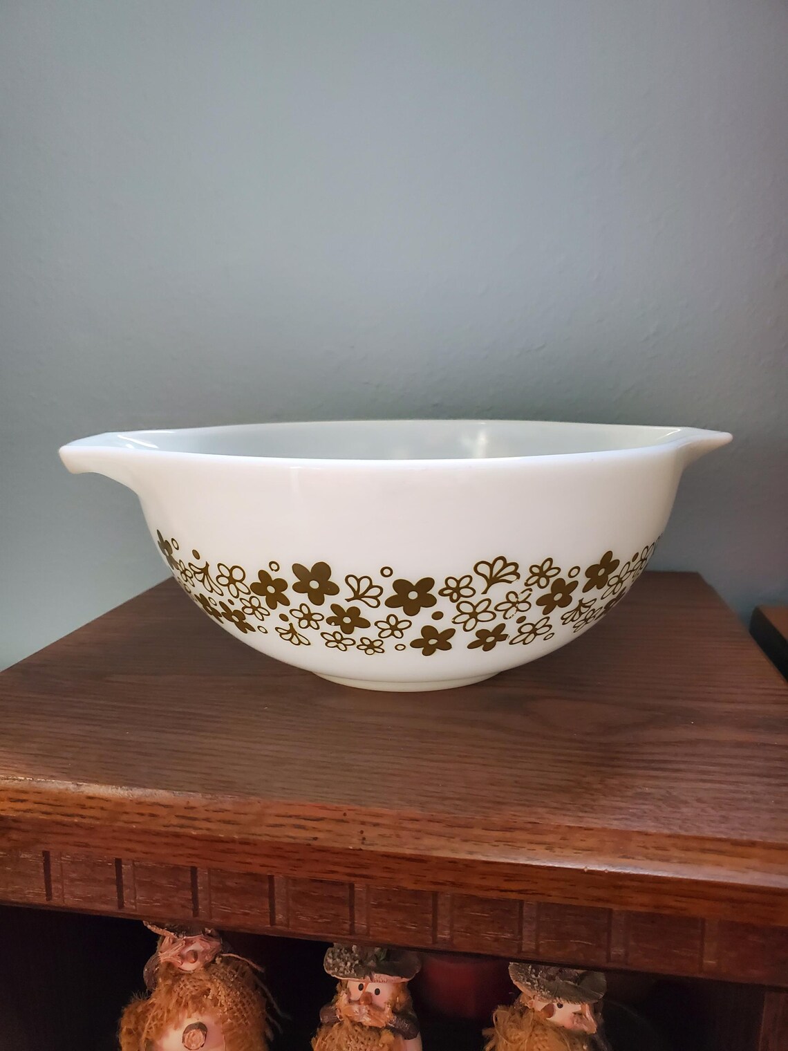 Pyrex Daisy Pattern Mixing Bowl, #443 - Etsy