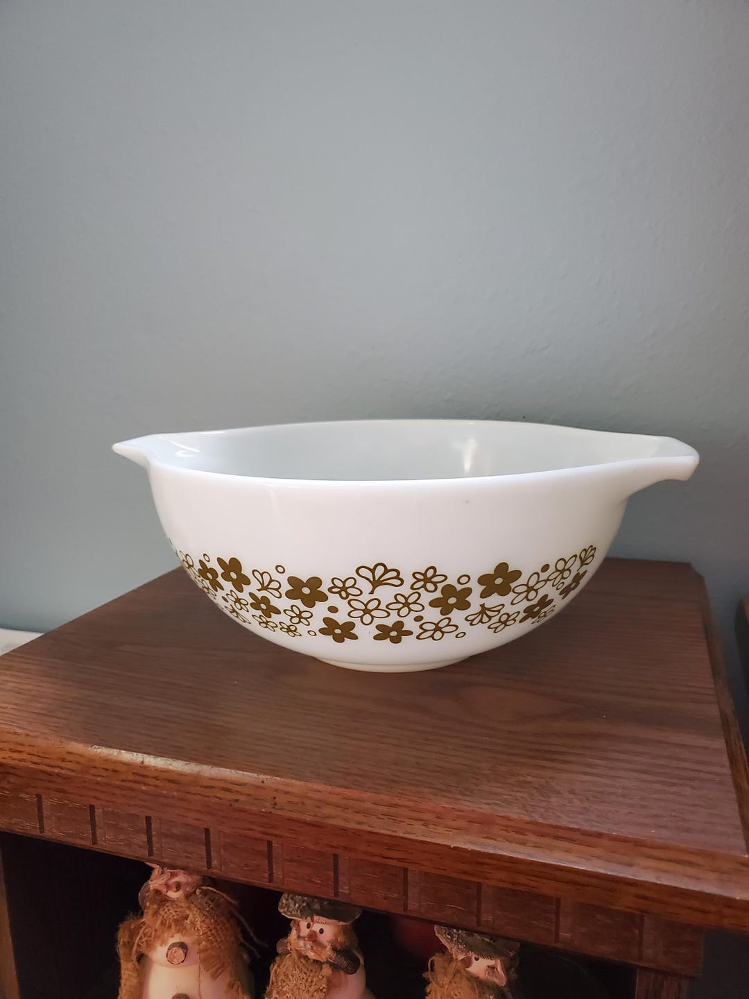 Pyrex Daisy Pattern Mixing Bowl, #443 - Etsy