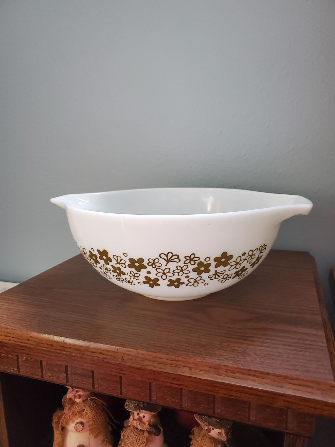Pyrex Daisy Pattern Mixing Bowl, #443 - Etsy