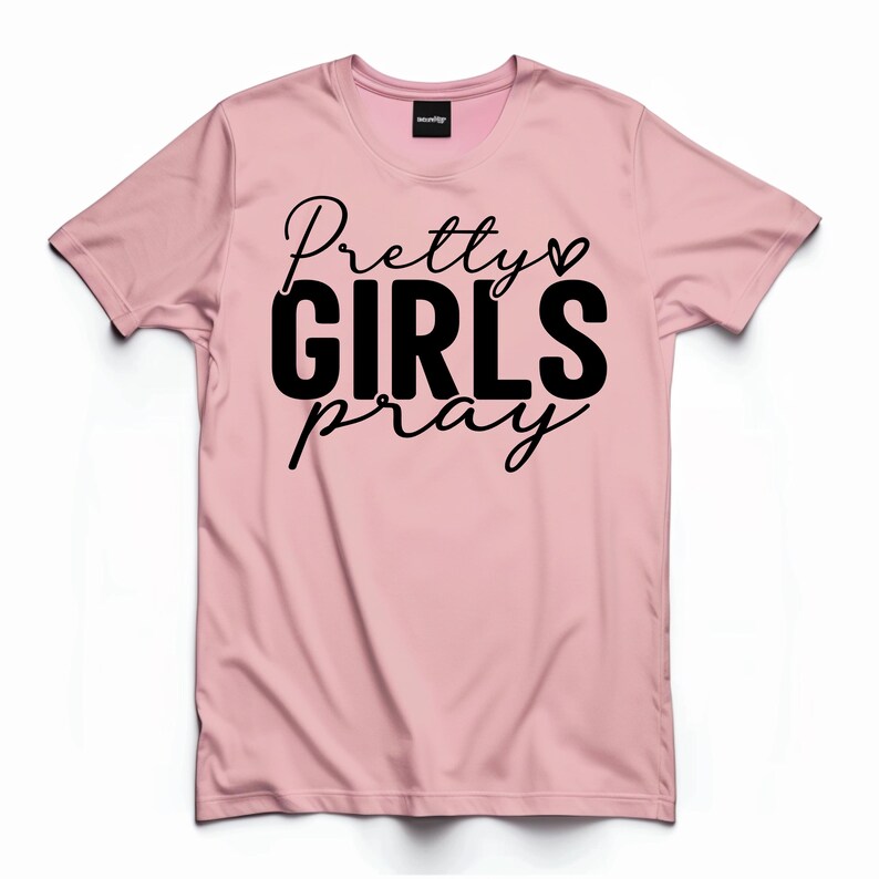 Pretty Girls Pray SVG, God PNG, Christian Svg, Religious Svg, Faith Svg ...
