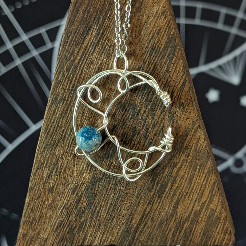 Wire Wrapped Moon - Etsy