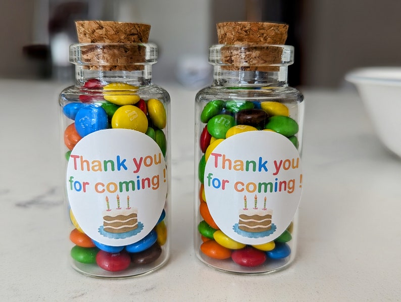 Mini Mnm Party Favour Bottles | Kids Party Favours | Filled Edible ...
