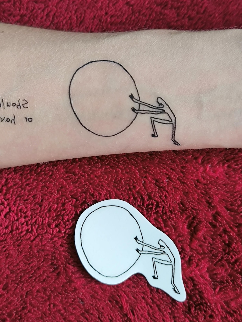 EXISTENTIALISM PACK – Temporary Tattoos - Etsy