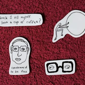 EXISTENTIALISM PACK – Temporary Tattoos - Etsy