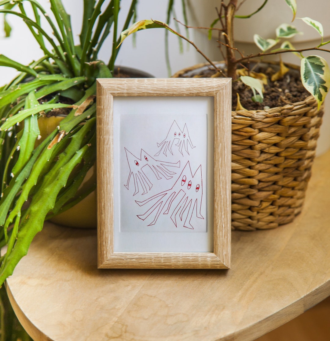 Original spider Etching smaller Size - Etsy