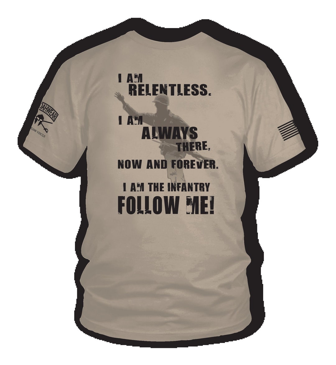 U.S. Infantry - Iron Mike - I AM THE INFANTRY! T-shirt - Etsy