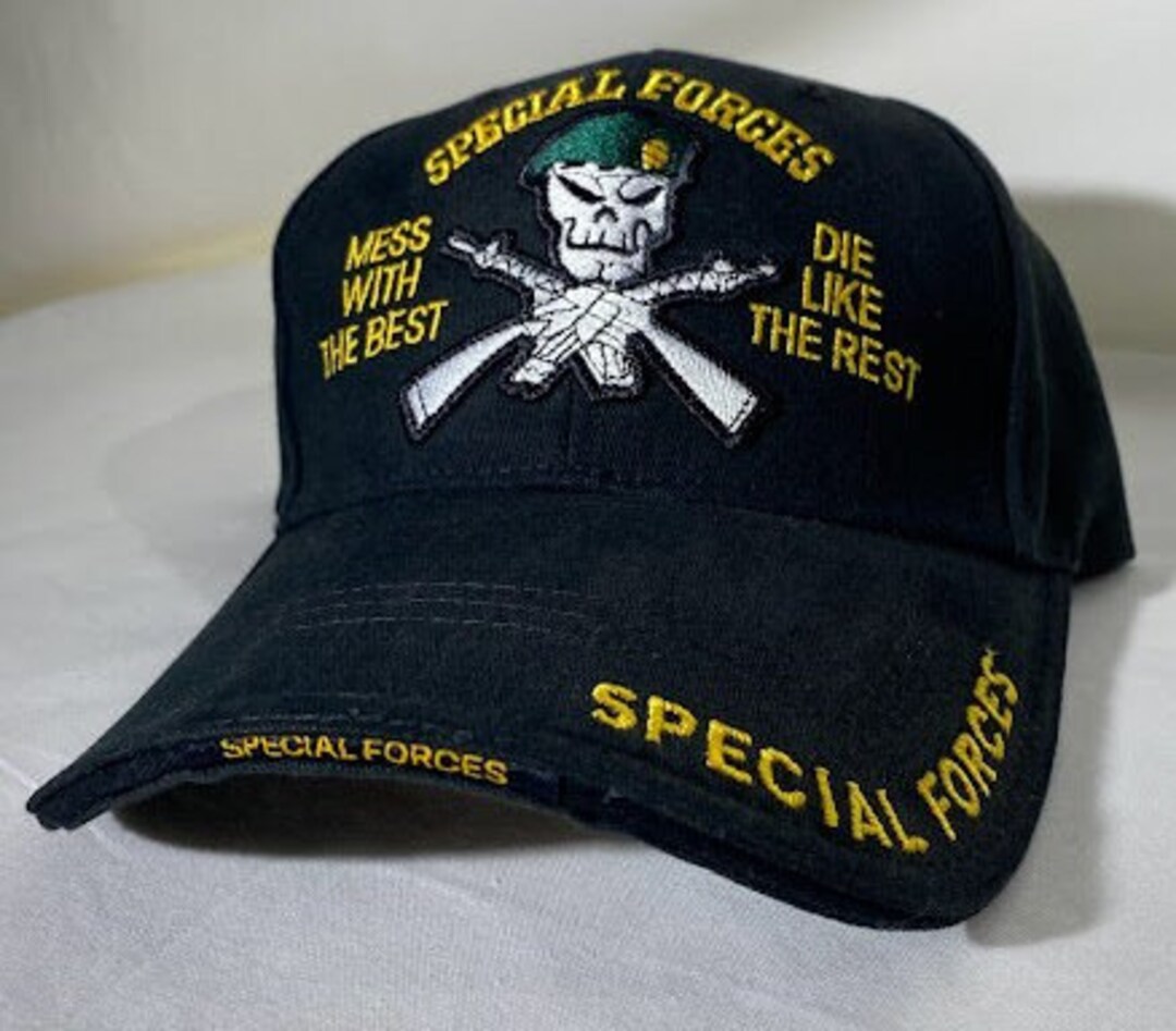 Deluxe Low Profile Special Forces Insignia Cap - Etsy