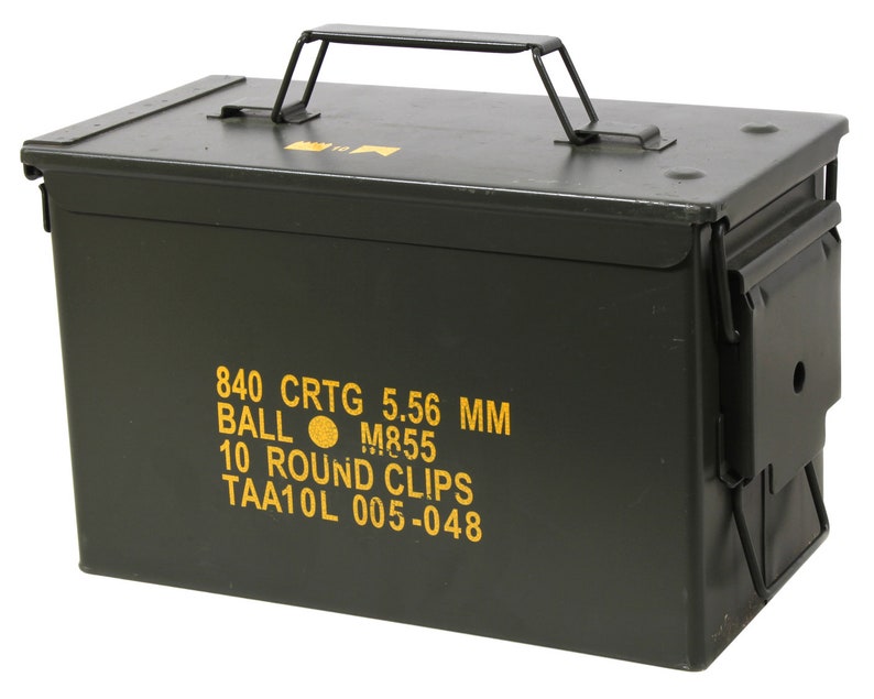 GI 5.56 & 7.62 Ammo Cans Surplus - Etsy