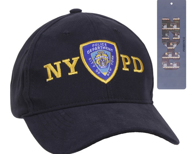 NYPD Adjustable Hat With Emblem Officially Licensed - Etsy