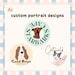 Custom Made Pet Logo Designs, Personalized Dog/cat/pet Logos, Custom ...