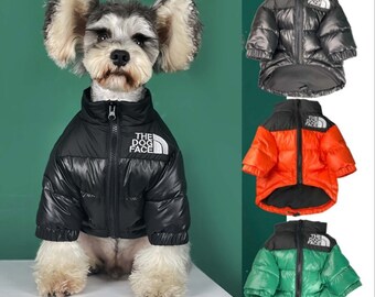 Dog Puffer Jacket - Etsy