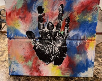 Jerry Garcia Handprint - Etsy