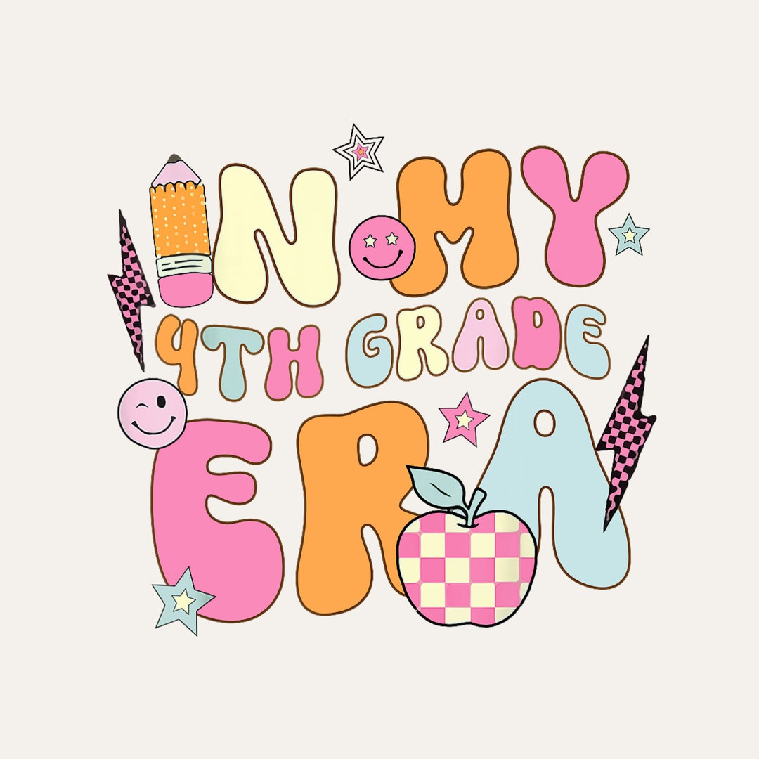In My Teaching Era Best Teacher Appreciation Retro Groovy Digital PNG ...