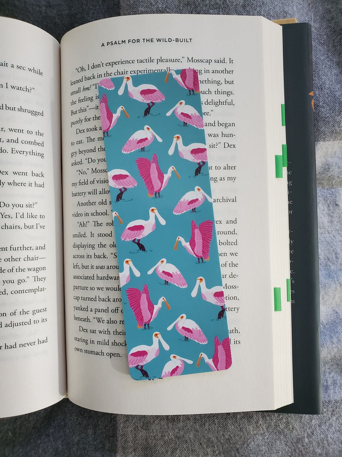 Roseate Spoonbills Bookmark Birding Book Lover Bird Nerd - Etsy
