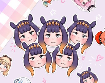 Vtuber Calliope Mori Vinyl Sticker - Etsy