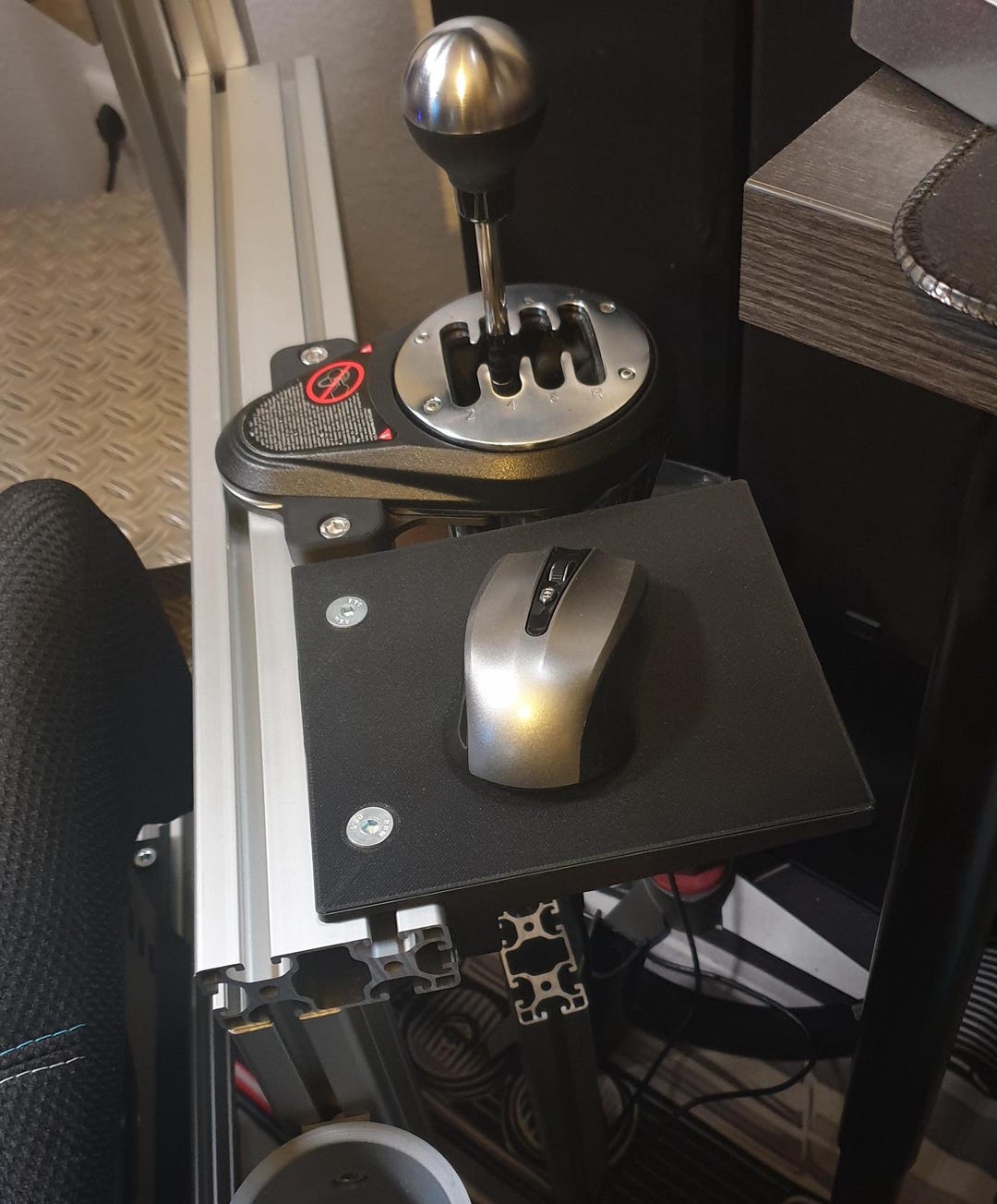 Mouse Mount for Simrig Gamer PC Setup, Stable and Durable - Perfect for ...