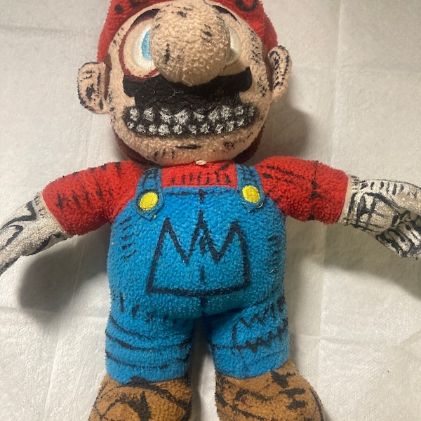 Mario Plush - Etsy