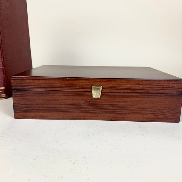 Wooden Tea Box - Etsy