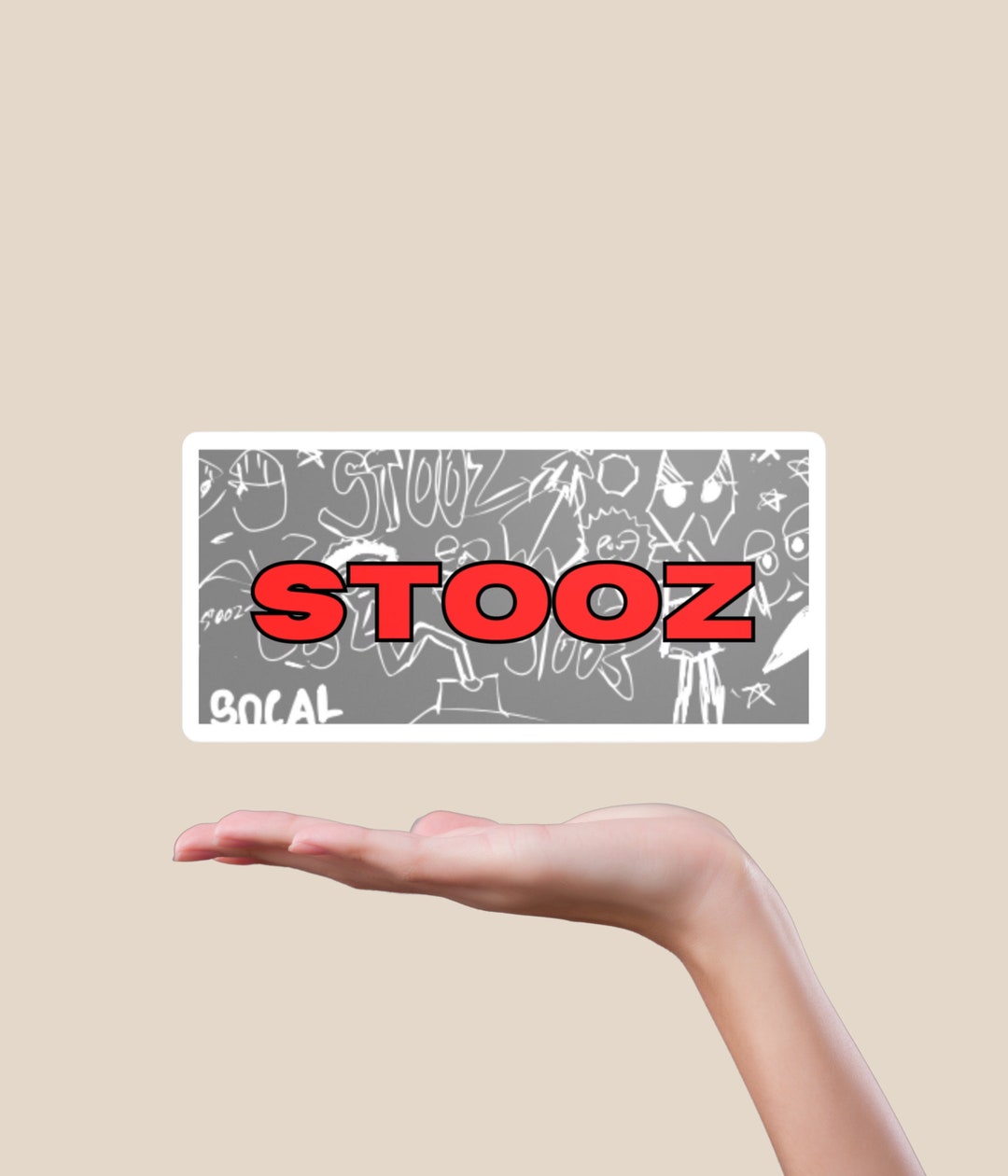 Stooz Kiss-cut Vinyl Decals - Etsy
