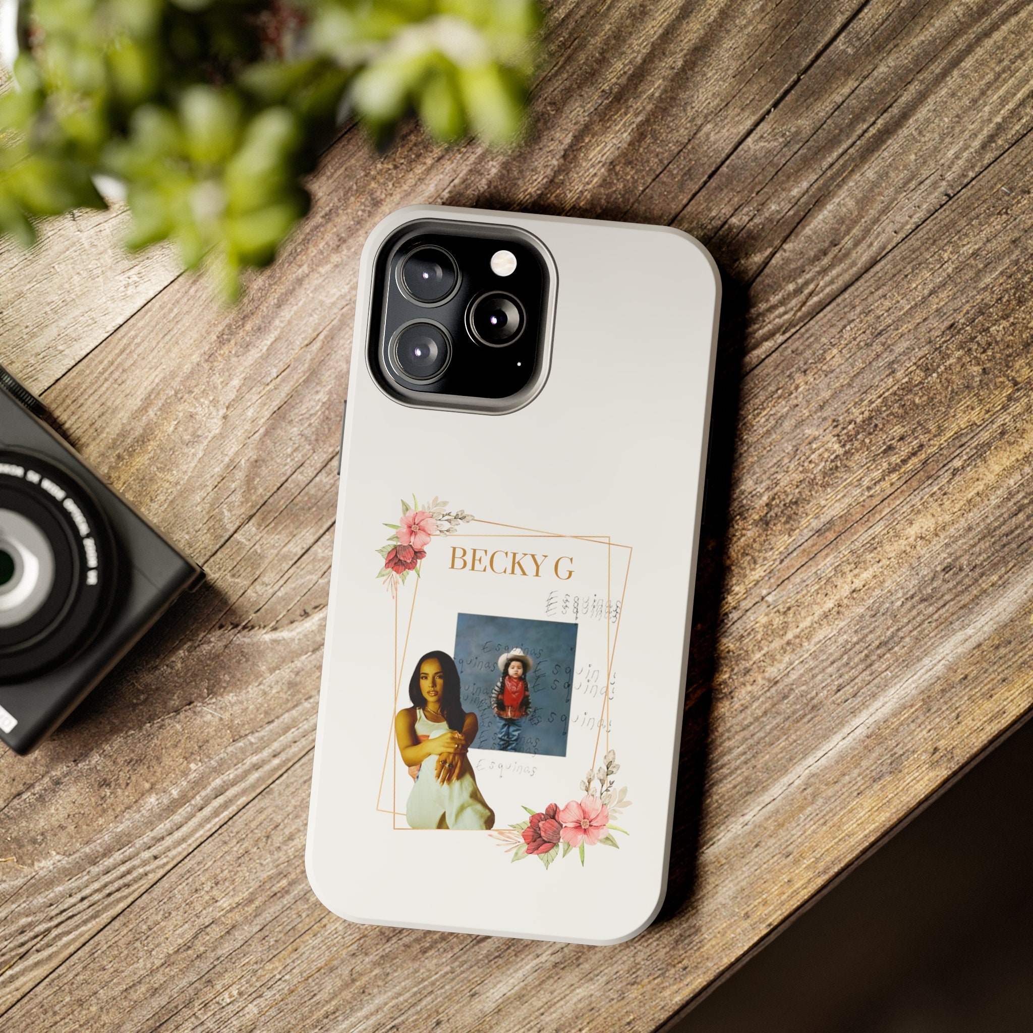 Becky G Tough Phone Case Featuring Art From esquinas Album. Unique Gift ...