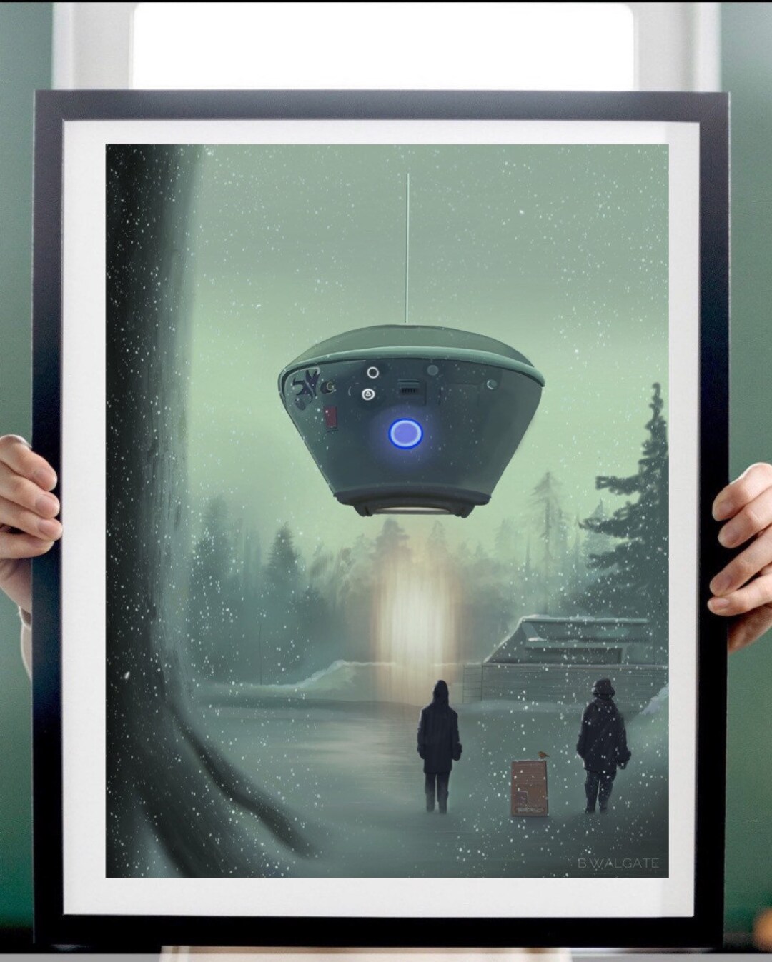 The Magic of Christmas, Ufo, Ufos Painting, Cryptids, Aliens, Ufo Art ...