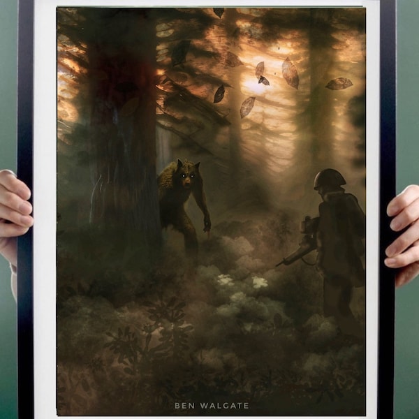 Cryptid Art - Etsy UK