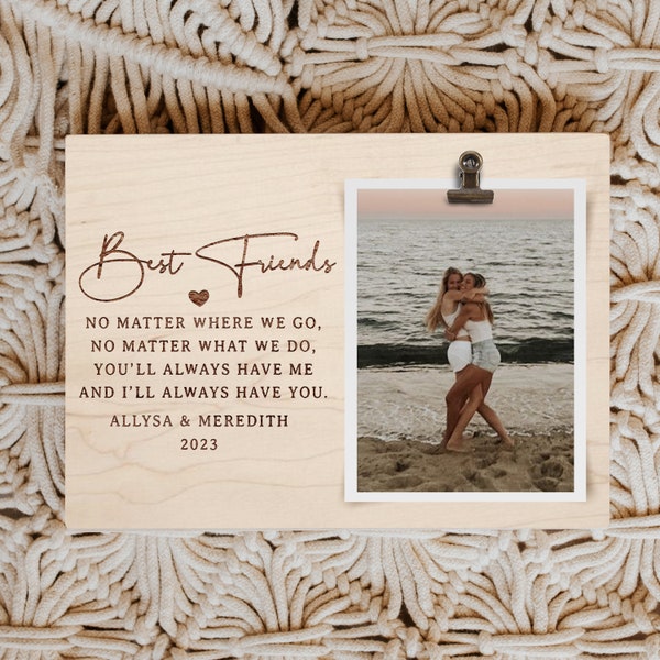 Best Friend Frame - Etsy