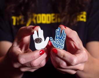 LLAP live Long and Prosper Star Trek Enamel Lapel Pin With - Etsy
