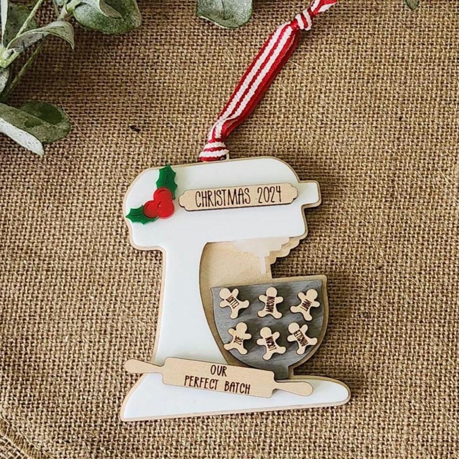 Our Perfect Batch – Personalized Christmas Mixer Ornament | Family ...