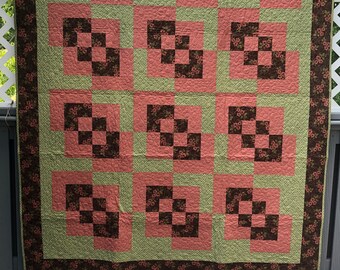 Corner Play Fabric Cafe Single 3 Yard Quilt Pattern - Etsy